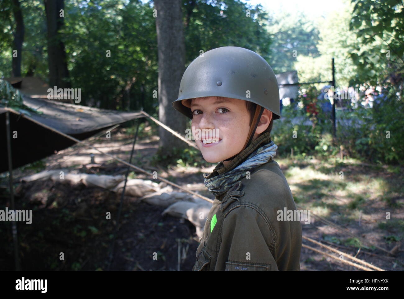 World War Two Days at the Park Stock Photo - Alamy