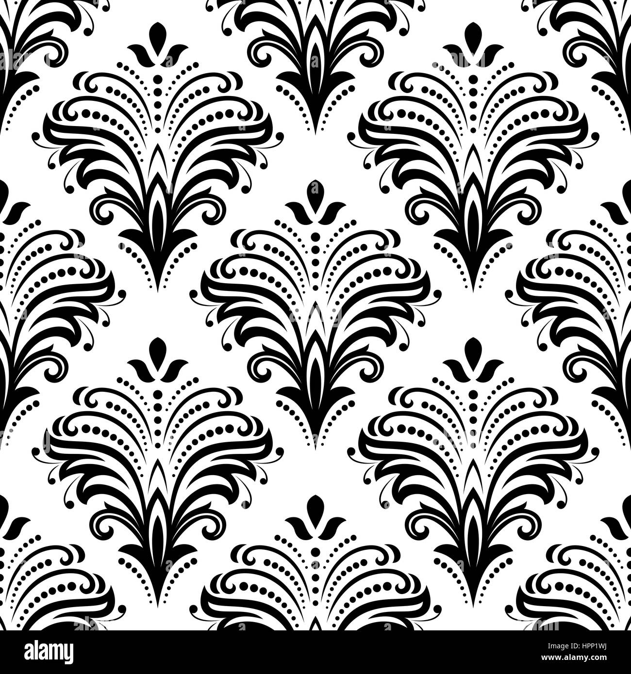 Fine floral line Black and White Stock Photos & Images - Alamy