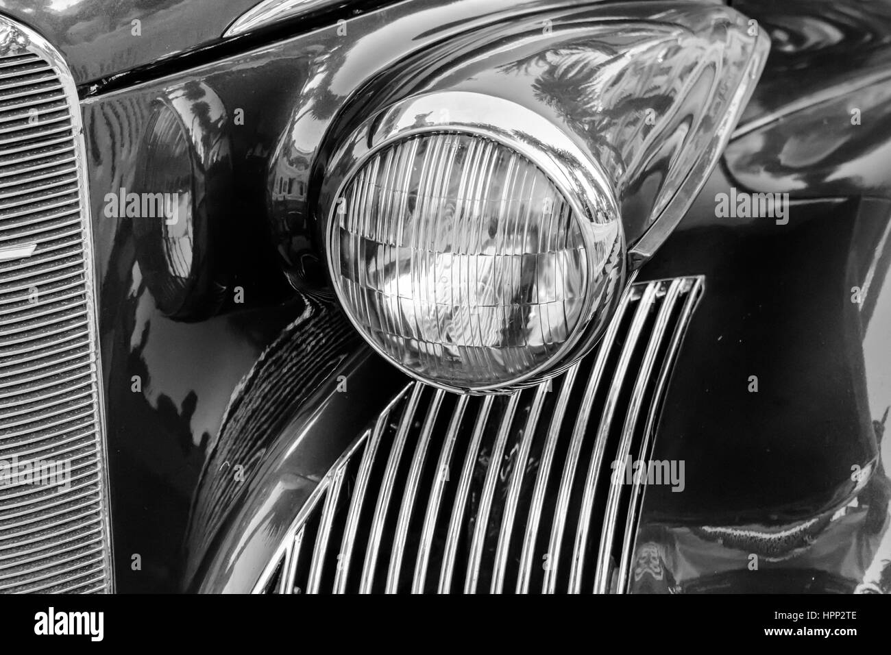 Front view car door Black and White Stock Photos & Images - Alamy