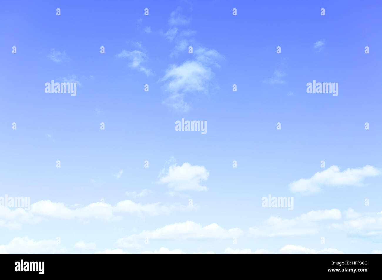 Blue sky with light clouds - may be used as background Stock Photo - Alamy