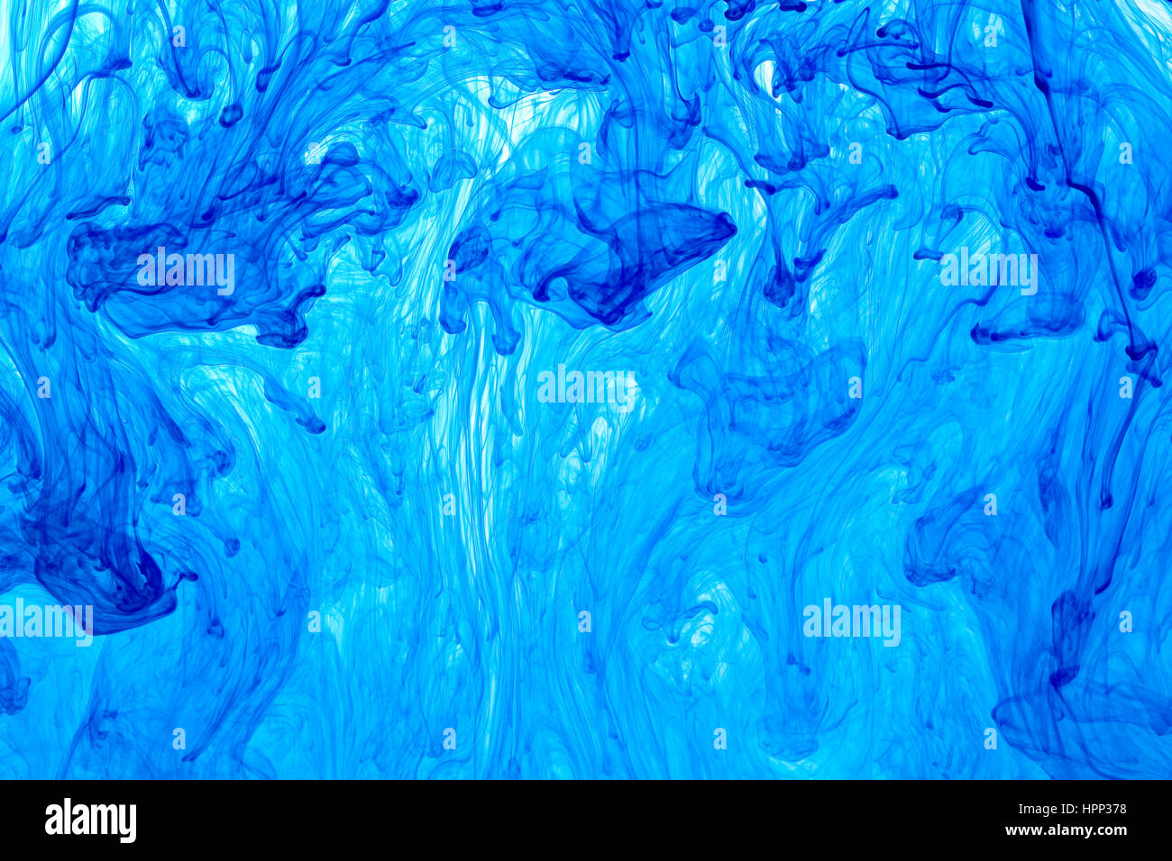 Abstract Blue Tint Swirl Blob Background Stock Photo - Alamy