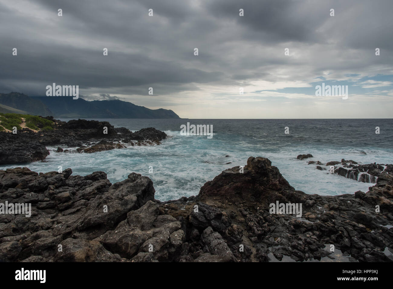 Kaena Point, Oahu, Hawaii Stock Photo - Alamy