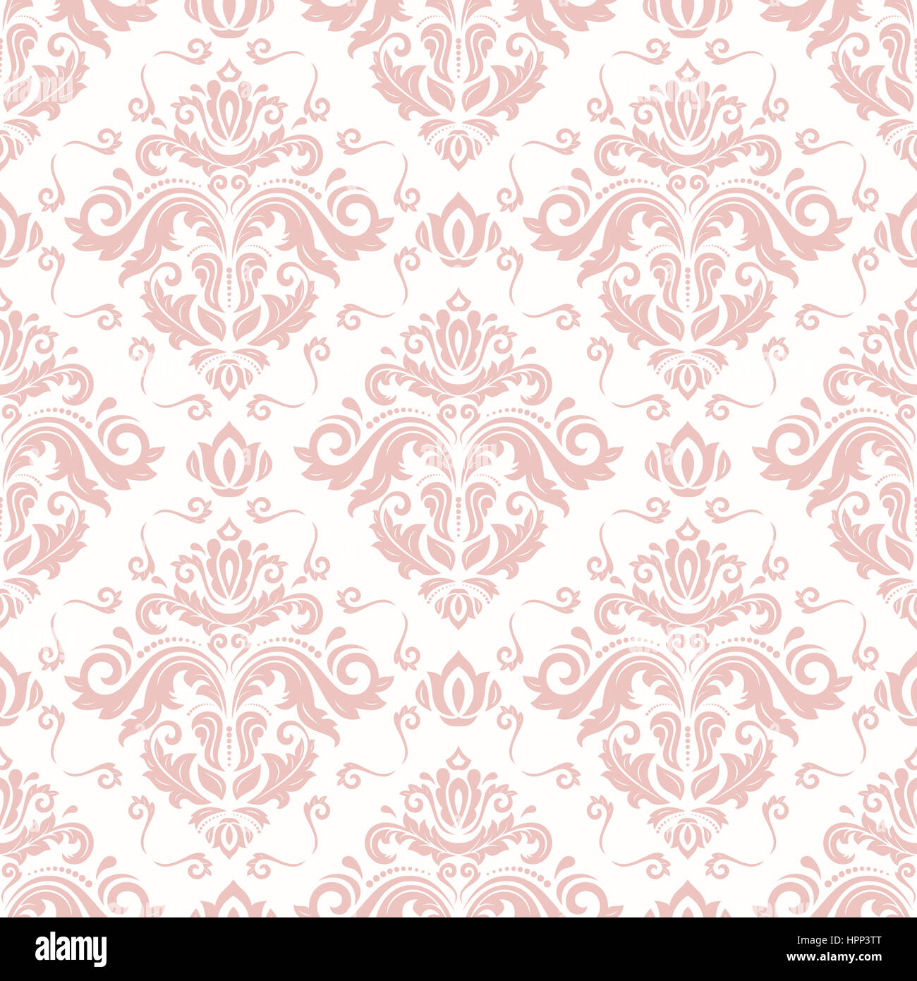 Seamless Damask Background Stock Photo - Alamy