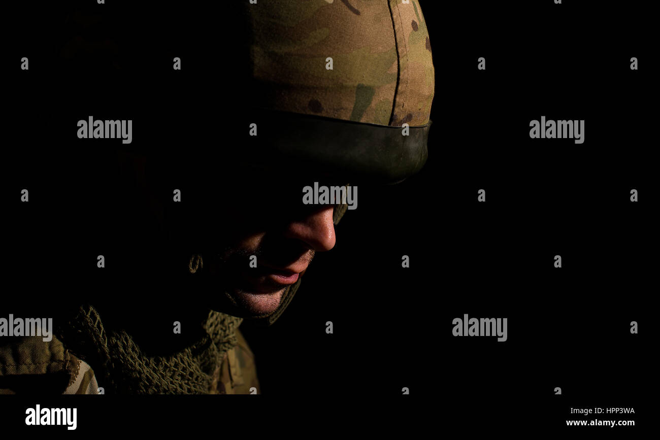 Ptsd soldier hi-res stock photography and images - Alamy