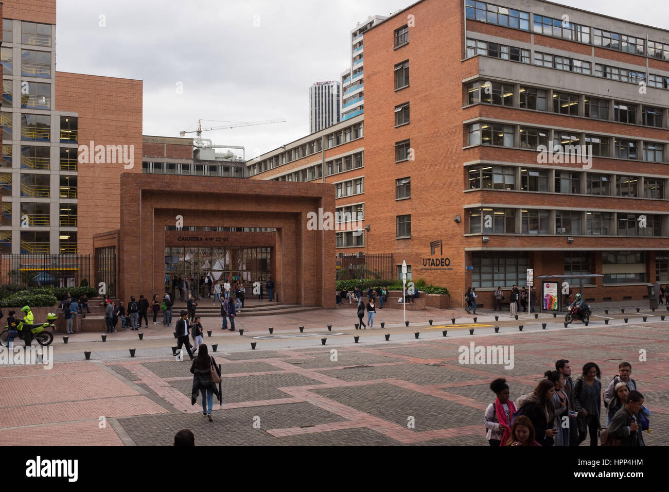 Bogota - Colombia, 25th January. The Jorge Tadeo Lozano University in ...