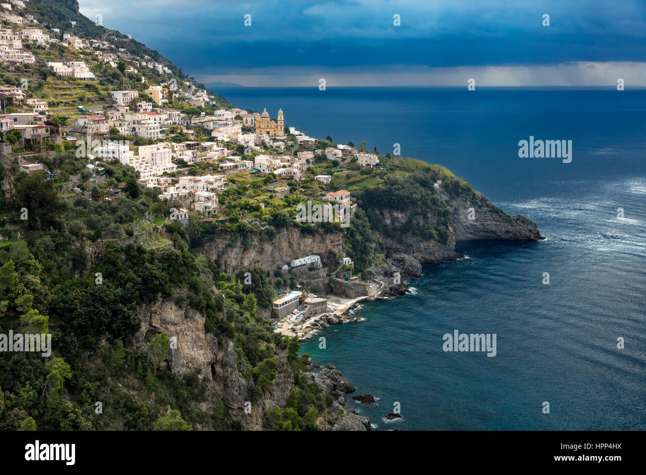 Amalfi Coast Italy Praiano High Resolution Stock Photography and Images ...