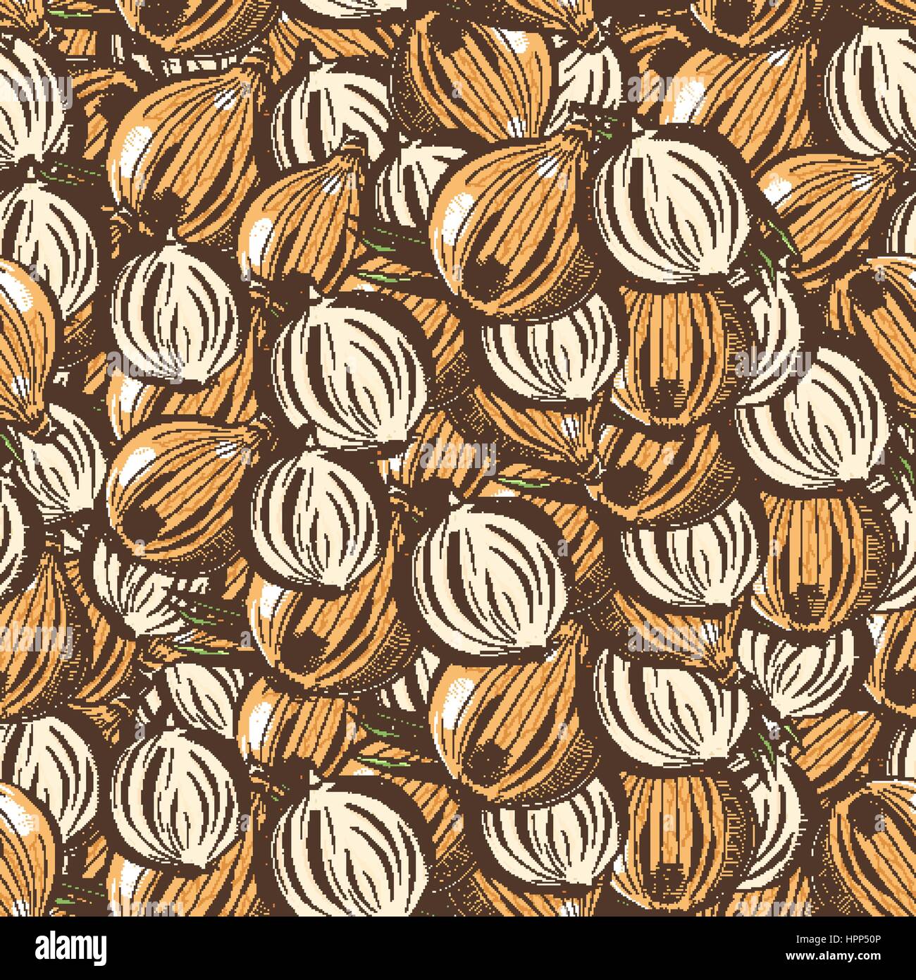 Onion farm Stock Vector Images - Alamy