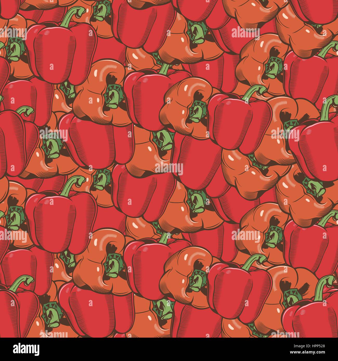 Cutout of pepper Stock Vector Images - Alamy