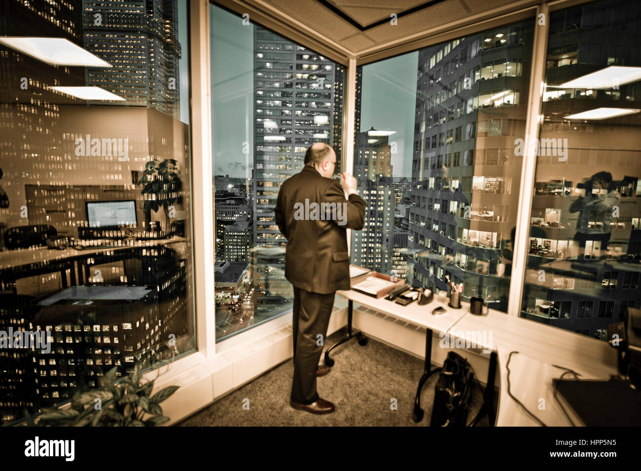 Corner Office Window