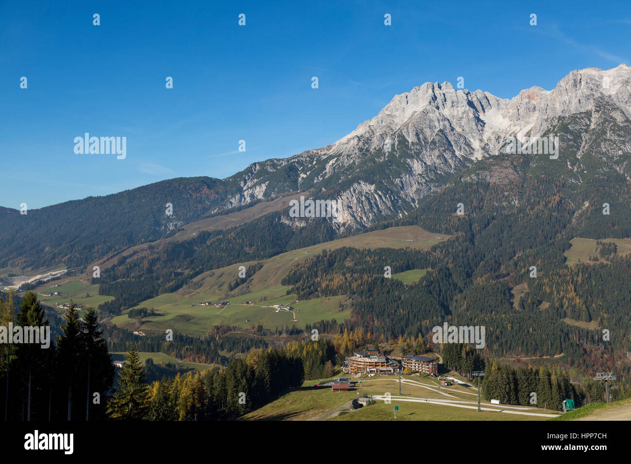 Leogang in autumn hi-res stock photography and images - Alamy