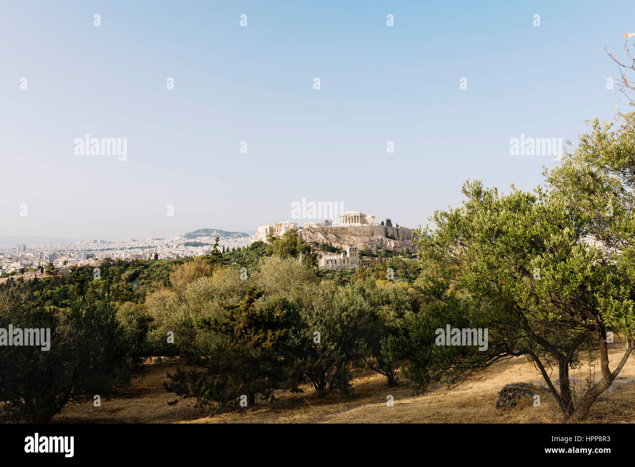 Acropolis parthenon surrounded by hi-res stock photography and images ...