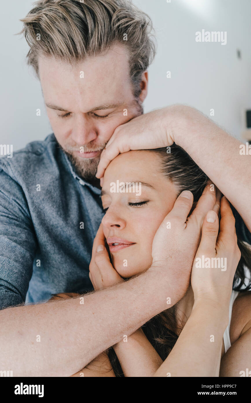 Intimately hi-res stock photography and images - Alamy