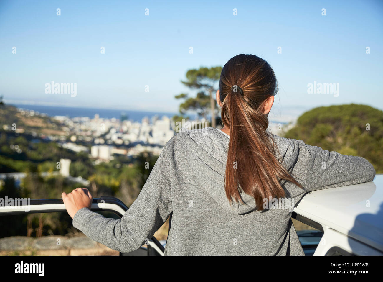 Car roof view hi-res stock photography and images - Alamy