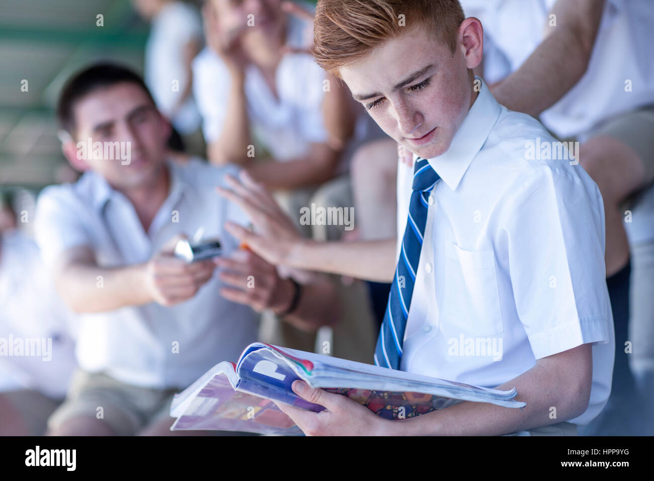 School smoking cigarette hi-res stock photography and images - Alamy