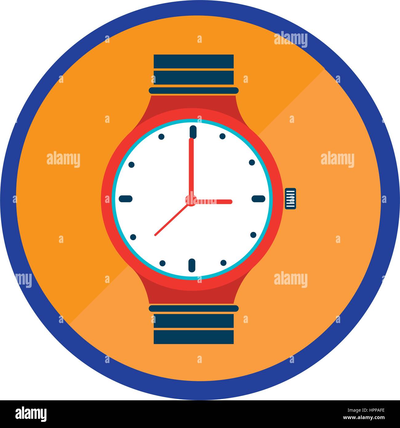 hand watch isolated icon Stock Vector Image & Art - Alamy