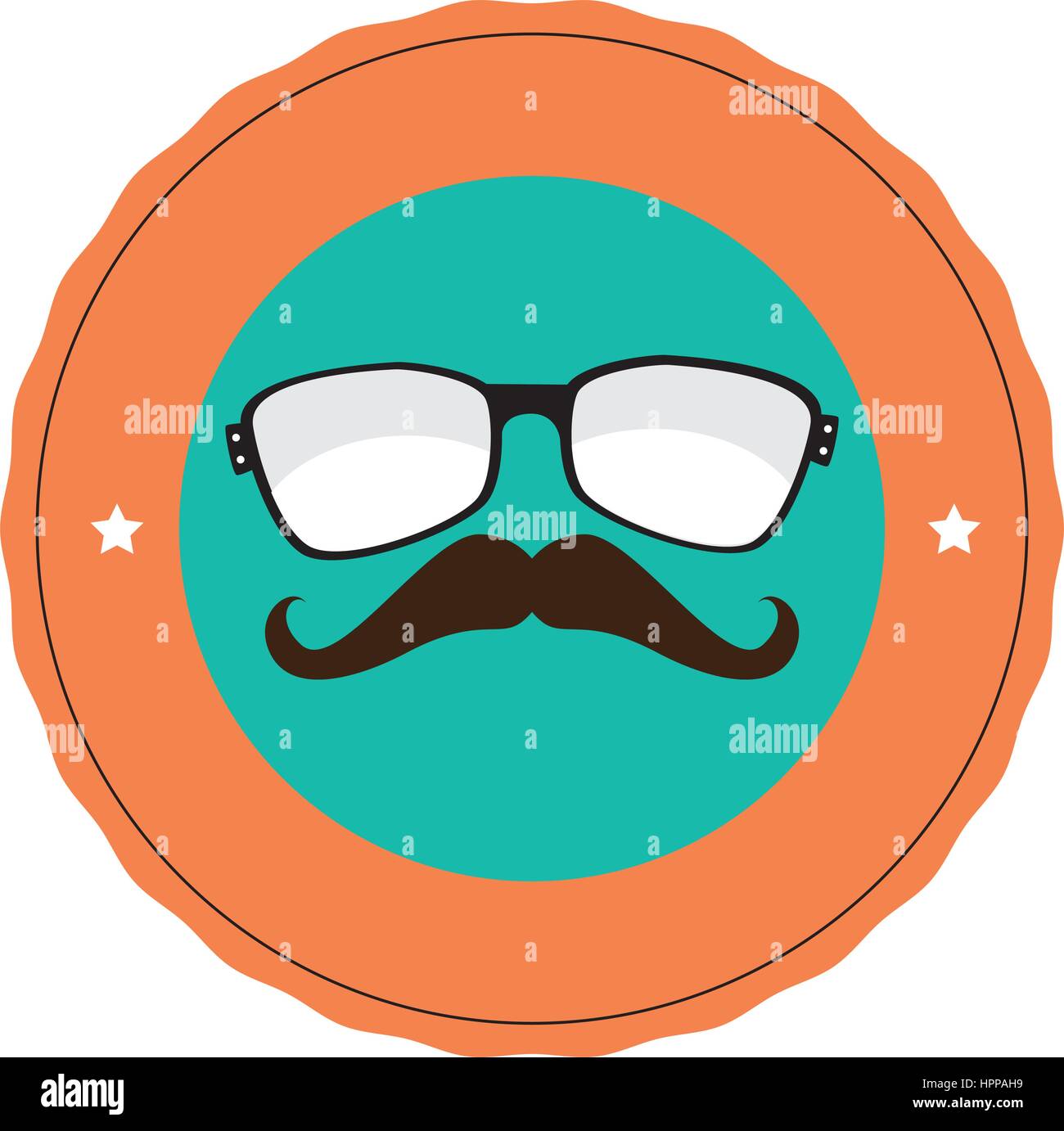 gentleman face hipster style Stock Vector Image & Art - Alamy