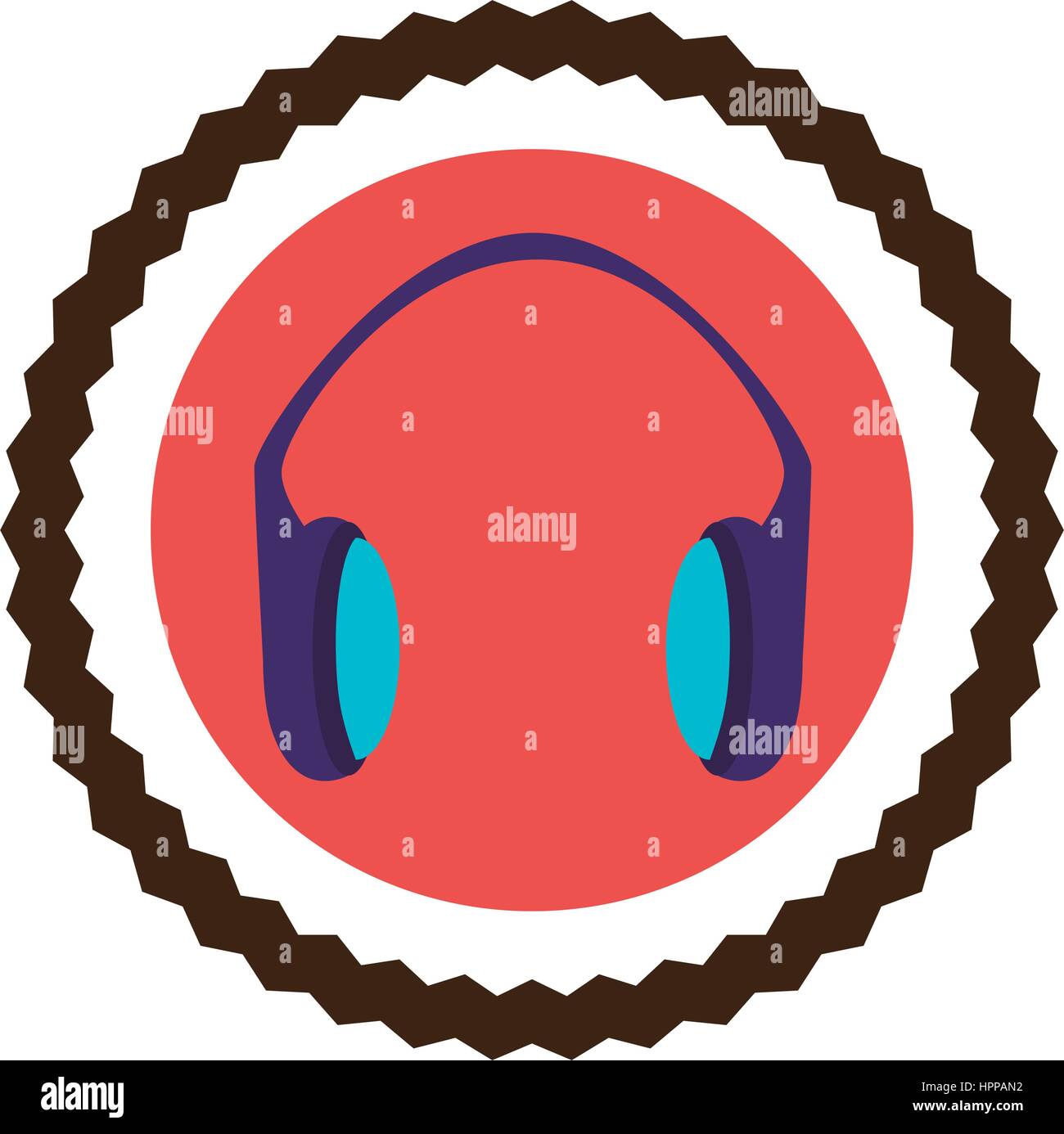 headset audio device icon Stock Vector Image & Art - Alamy