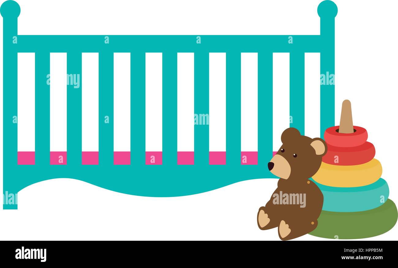 cute baby toys icon Stock Vector Image & Art - Alamy