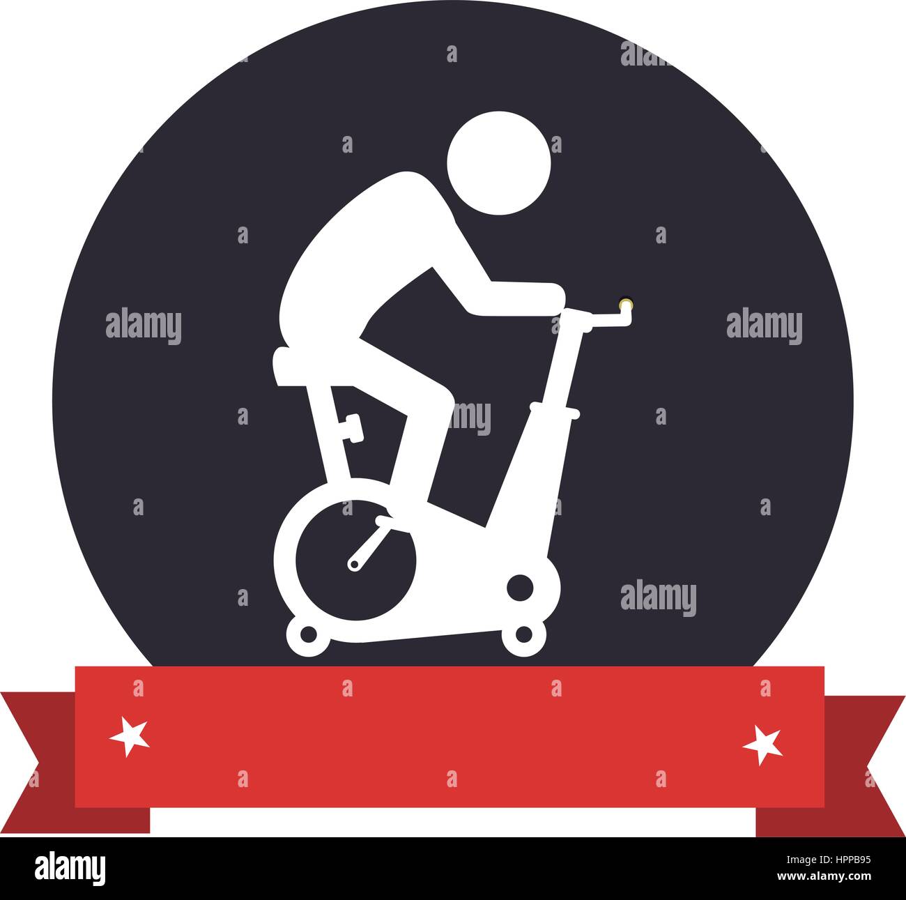 spinning bike gym icon Stock Vector Image & Art - Alamy