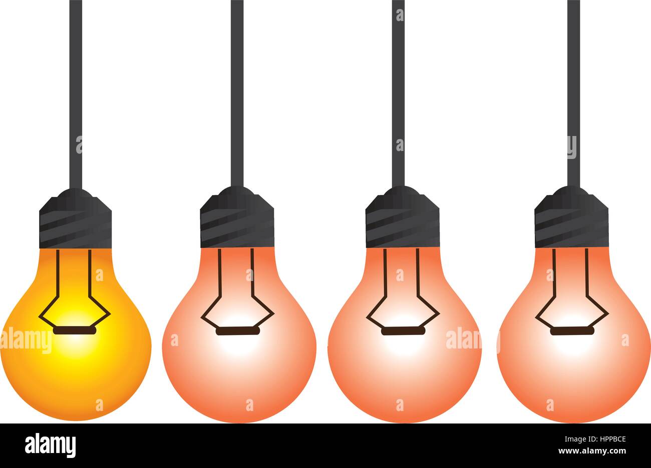 bulb light education icon Stock Vector Image & Art - Alamy