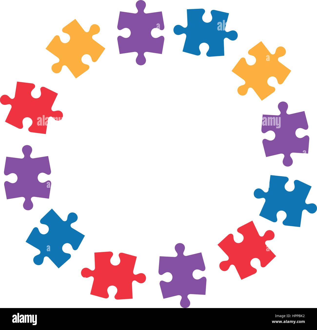 Puzzle Pieces Icon Icon Vector High Resolution Stock Photography and ...