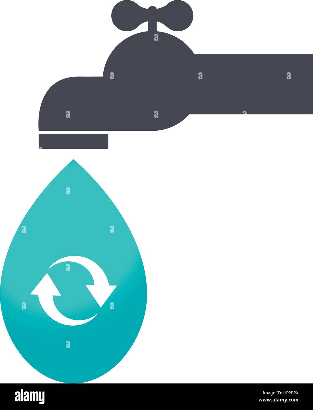 save the water tap icon Stock Vector Image & Art - Alamy