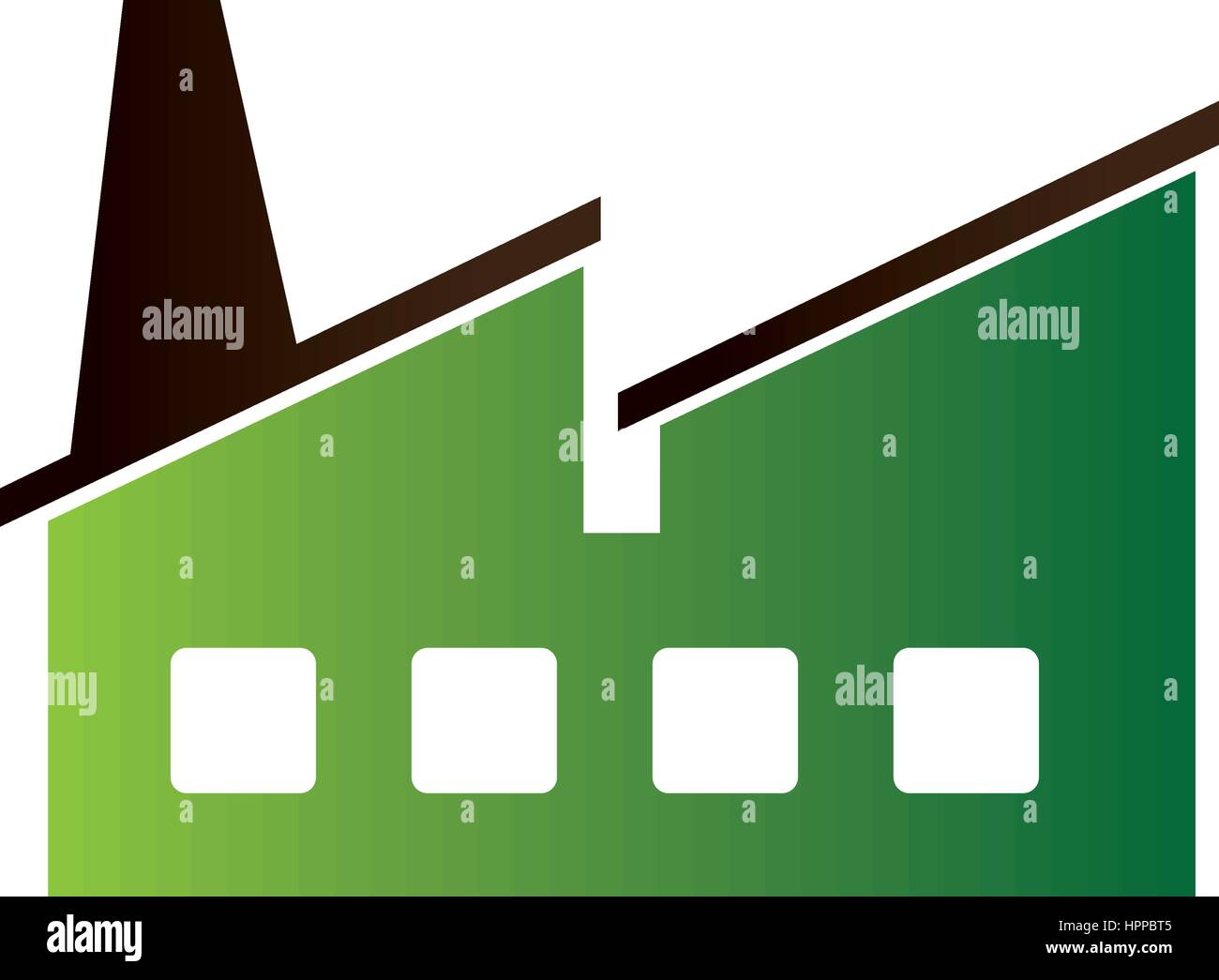 green factory building icon Stock Vector Image & Art - Alamy