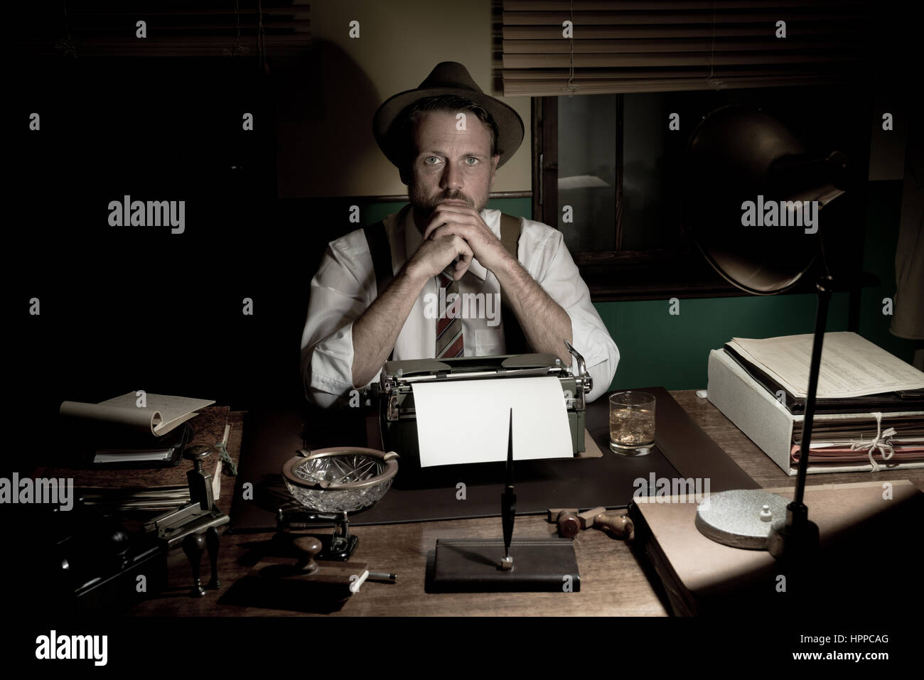 1950s journalist hi-res stock photography and images - Alamy