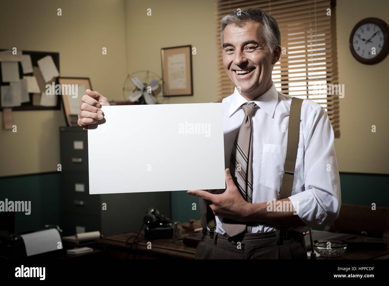 1950s office empty hi-res stock photography and images - Alamy