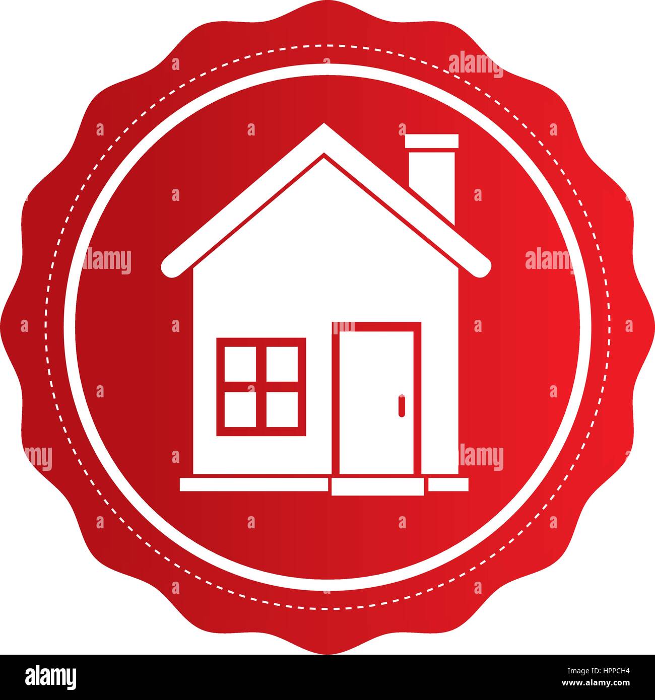 real estate house icon Stock Vector Image & Art - Alamy