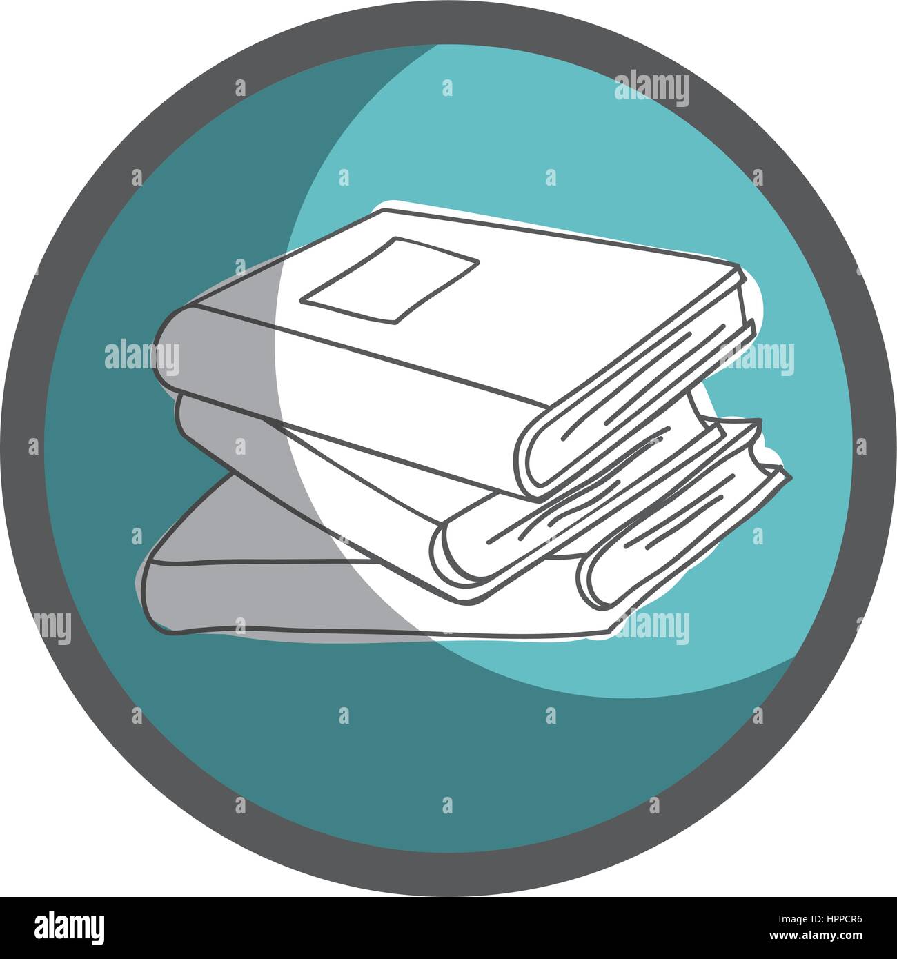 textbook library isolated icon Stock Vector Image & Art - Alamy