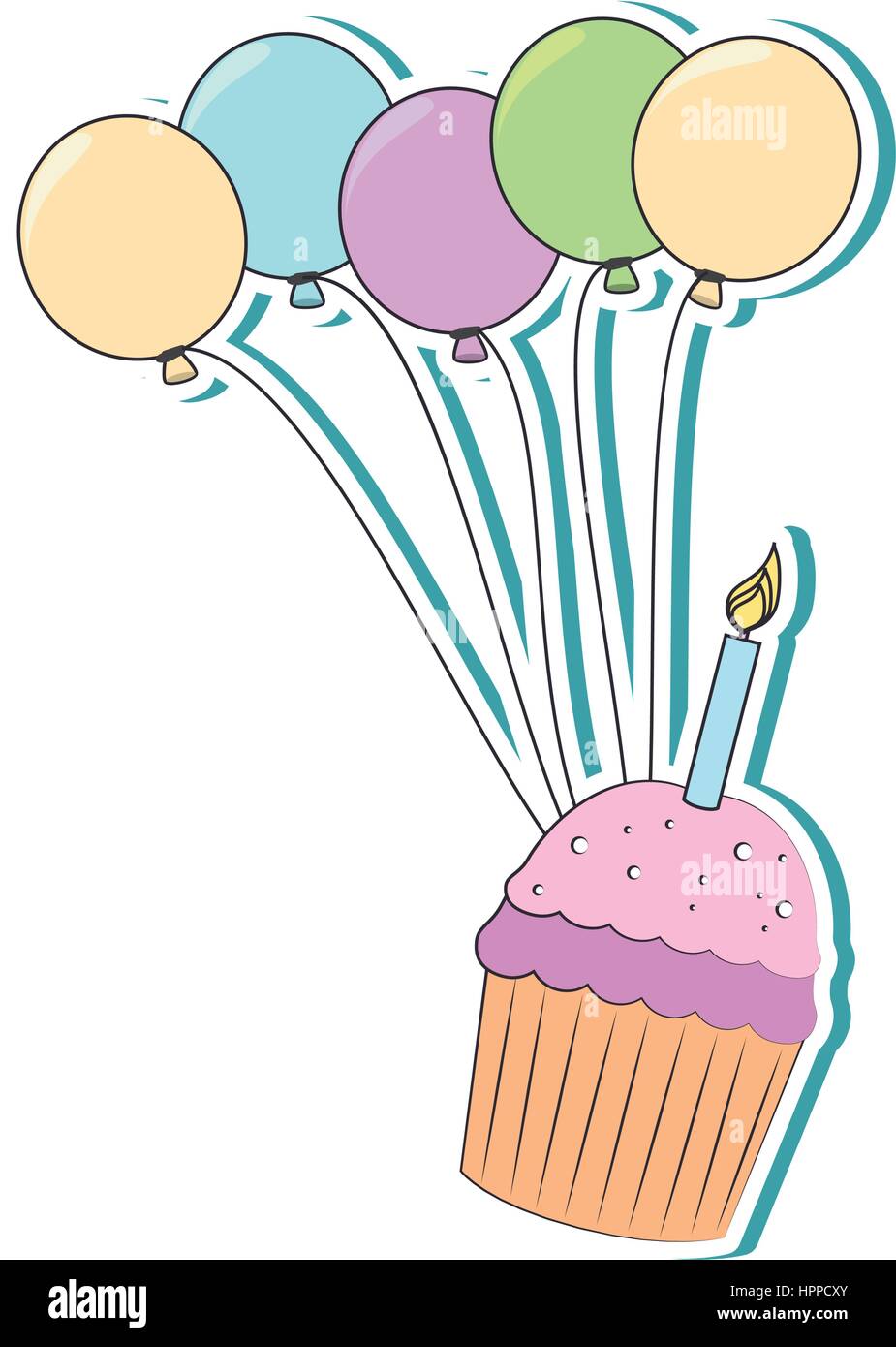 party bubbles celebration icon Stock Vector Image & Art - Alamy