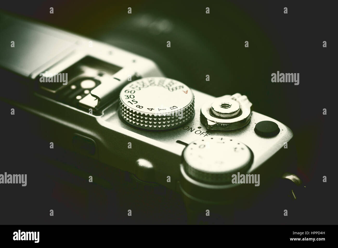 Leica silver film camera hi-res stock photography and images - Alamy
