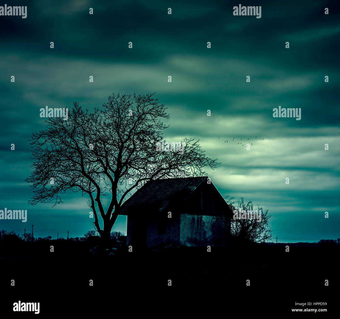 Creepy Abandoned House High Resolution Stock Photography and Images - Alamy