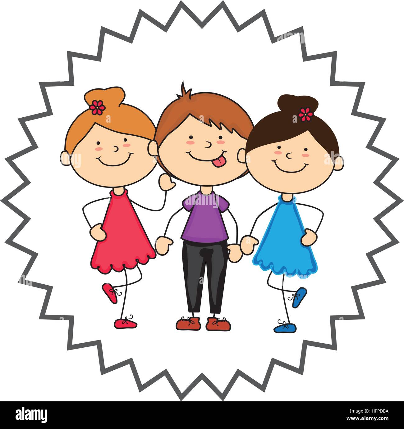 cute kids avatars character Stock Vector Image & Art - Alamy