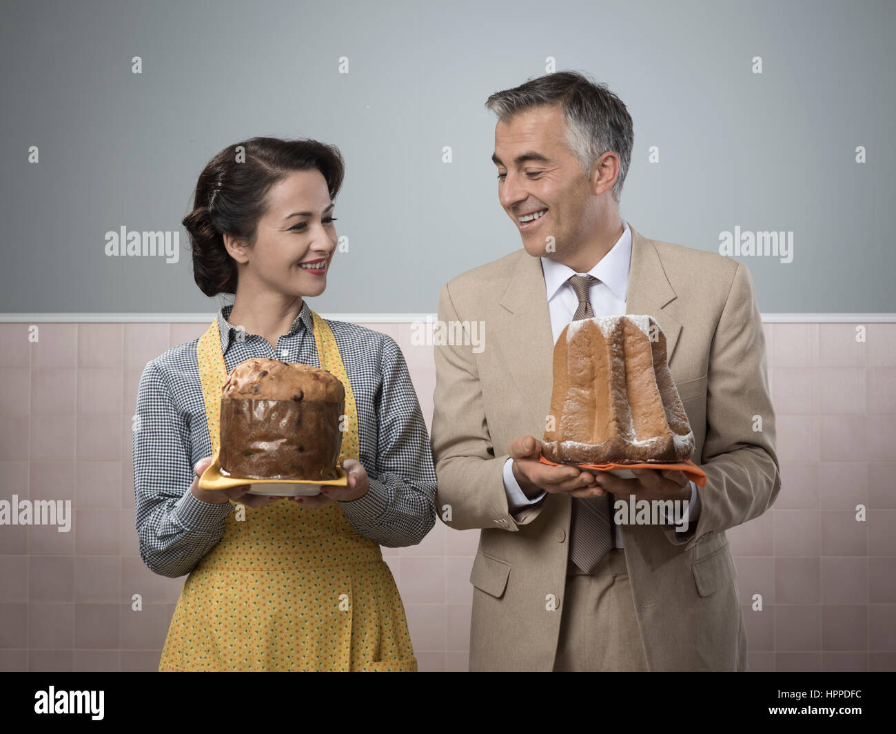 1950s 1960s 1970s woman smiling hi-res stock photography and images - Alamy