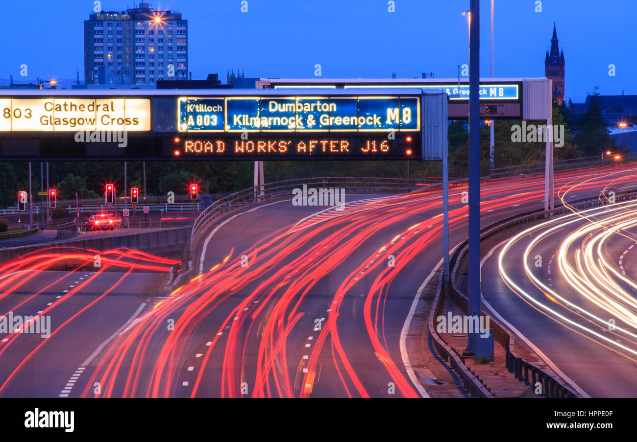M74 motorway hi-res stock photography and images - Alamy