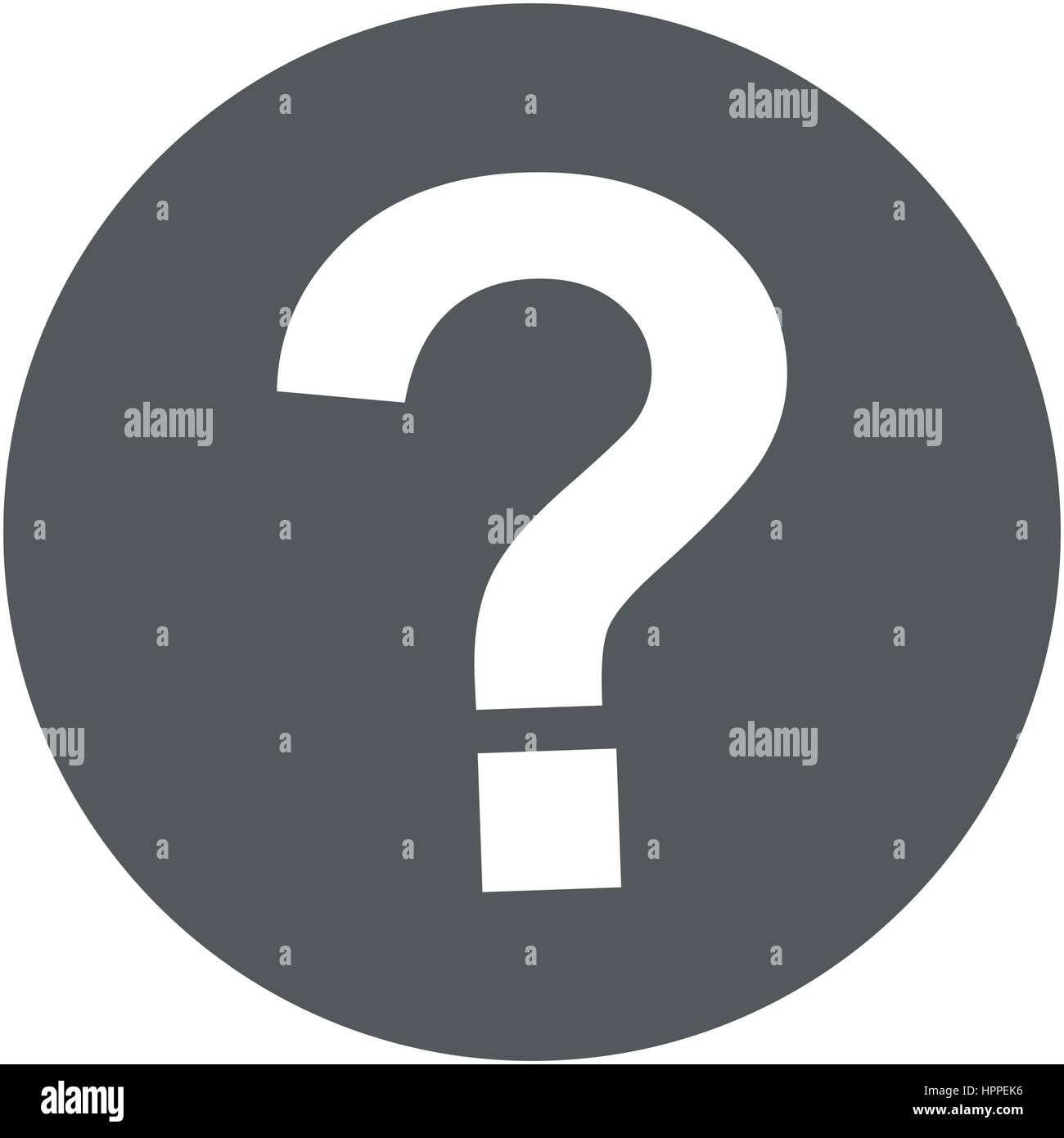 question mark symbol icon Stock Vector Image & Art - Alamy