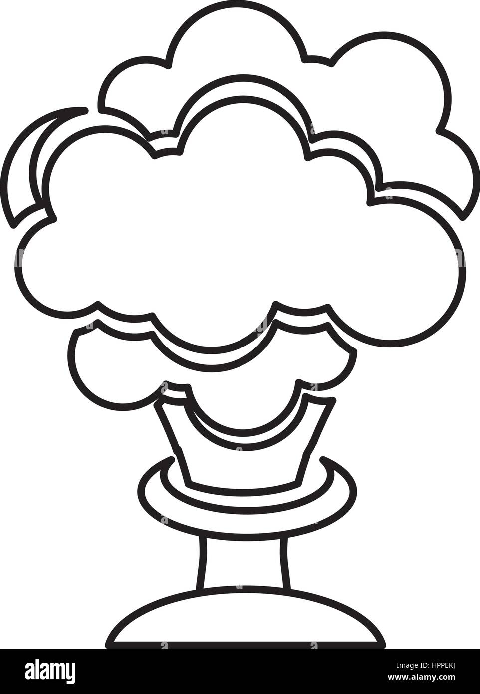 explosion chemical isolated icon Stock Vector Image & Art - Alamy
