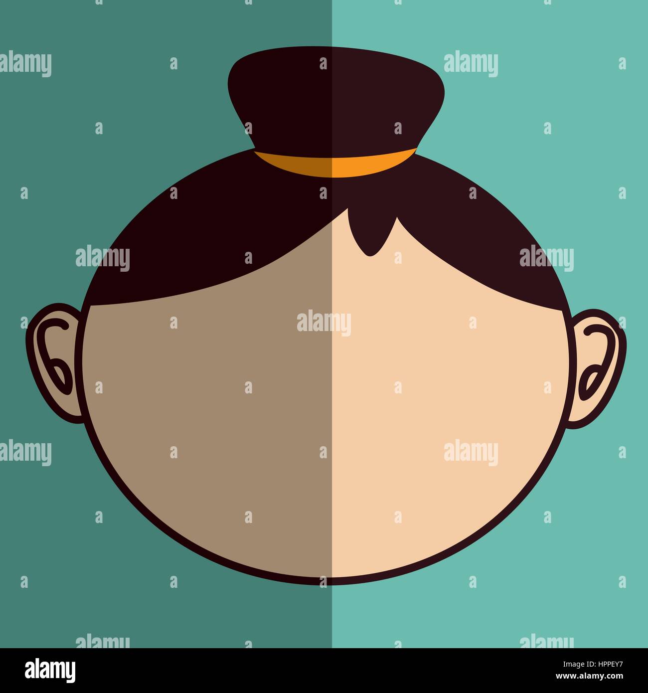 woman asian face icon Stock Vector Image & Art - Alamy