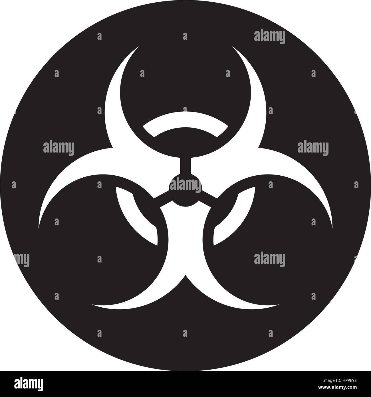 biohazard sign isolated icon Stock Vector Image & Art - Alamy