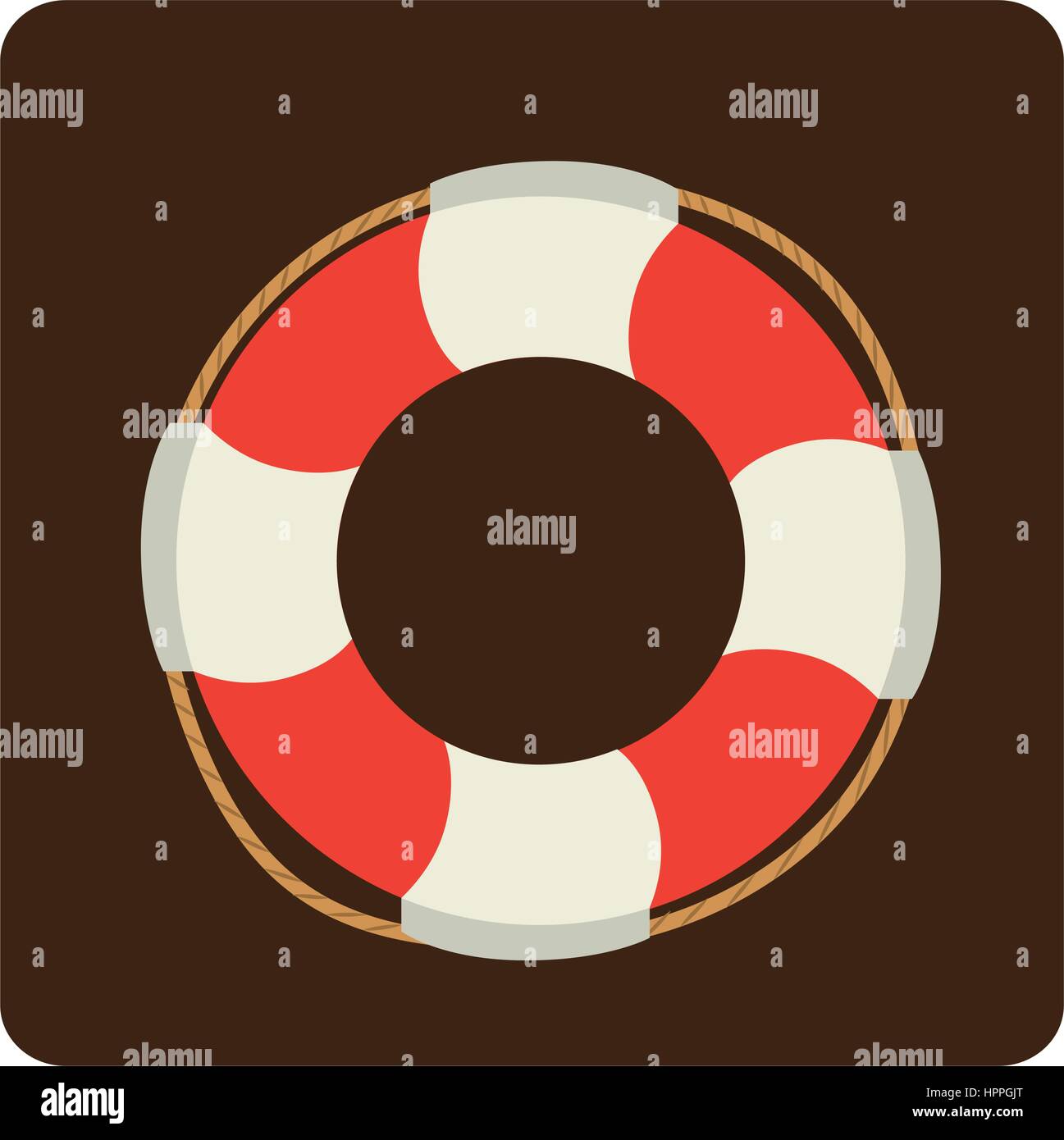 float lifeguard isolated icon Stock Vector Image & Art - Alamy