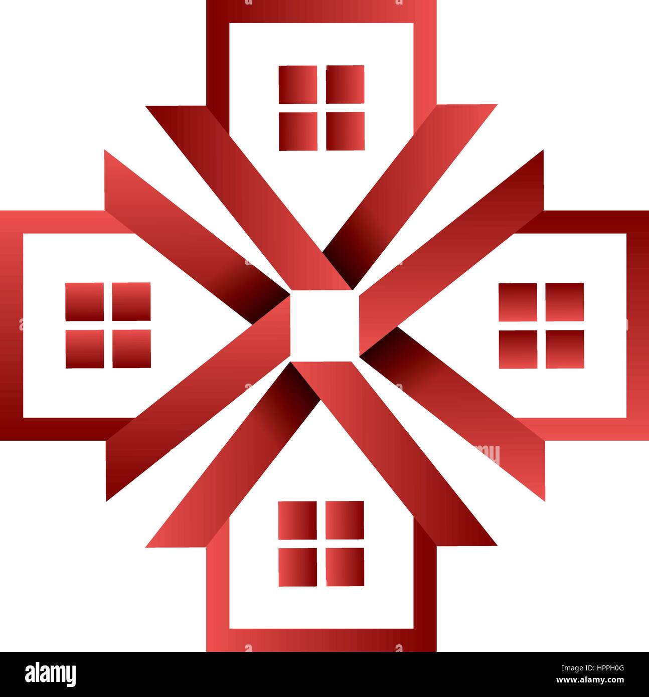 real estate house icon Stock Vector Image & Art - Alamy