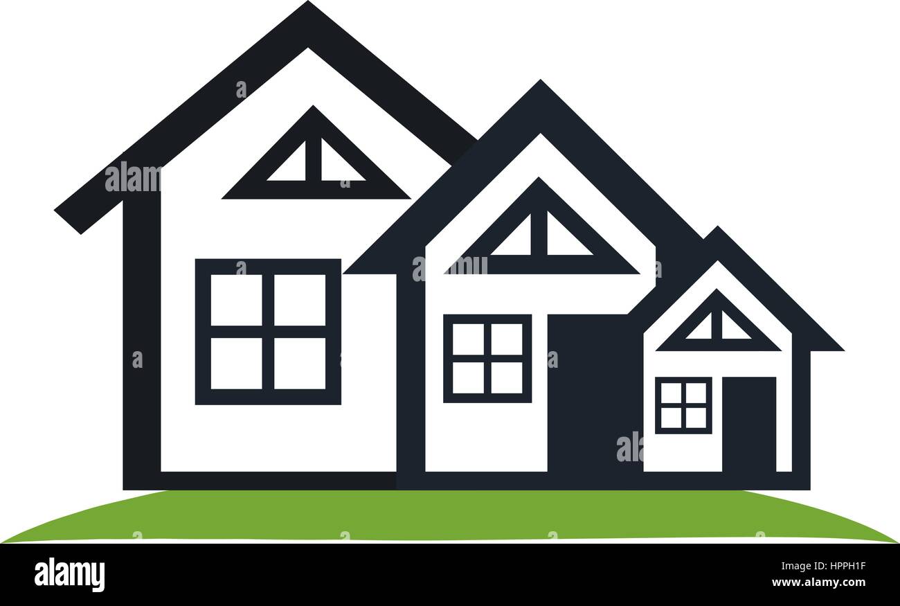 real estate house icon Stock Vector Image & Art - Alamy