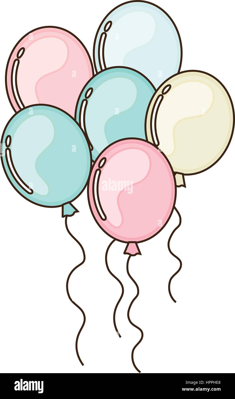 party bubbles celebration icon Stock Vector Image & Art - Alamy