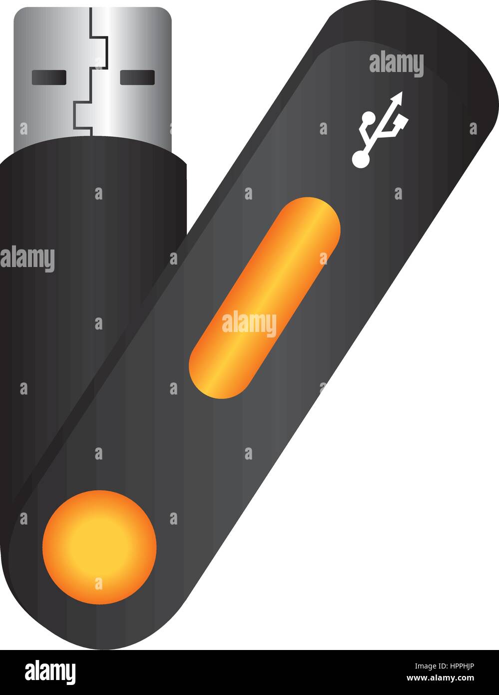 usb memory isolated icon Stock Vector Image & Art - Alamy