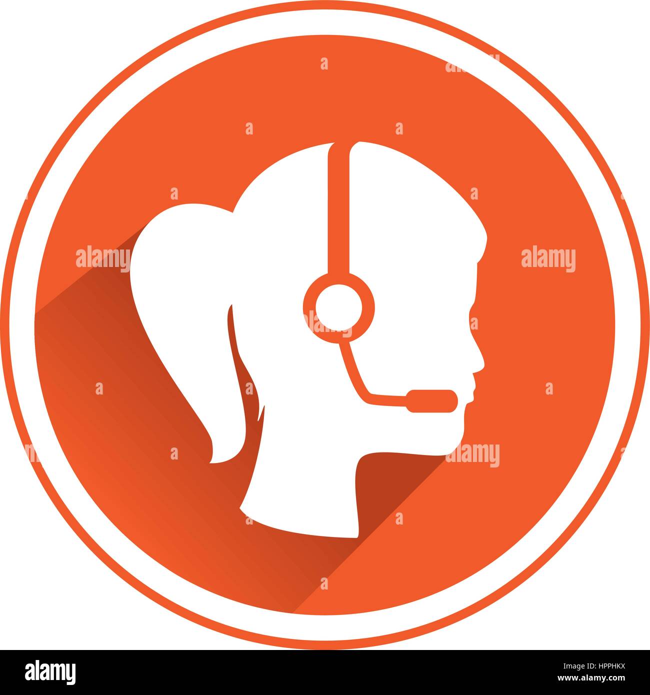 Call Center Agent Service Icon High Resolution Stock Photography and ...