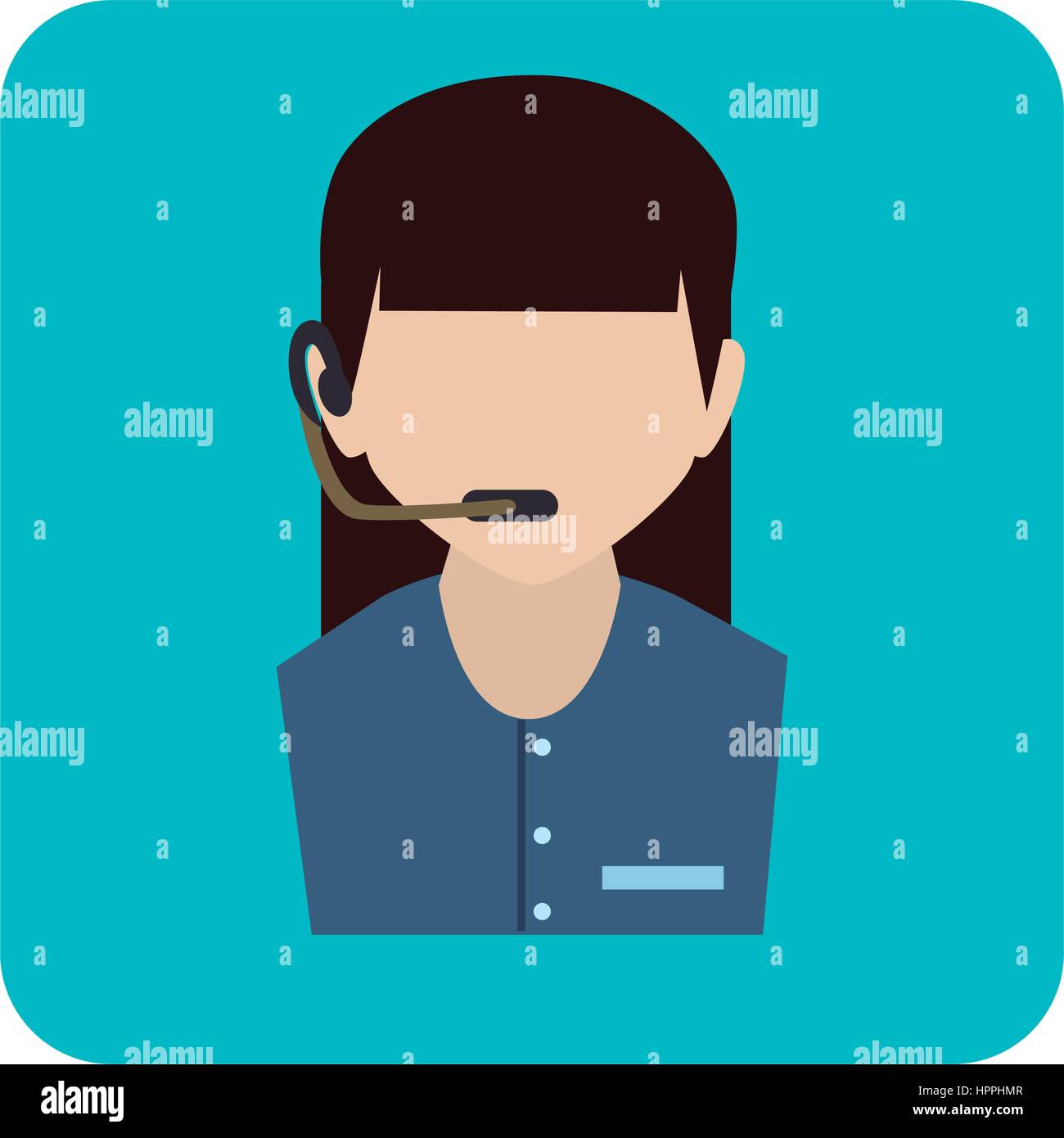 call center agent service icon Stock Vector Image & Art - Alamy