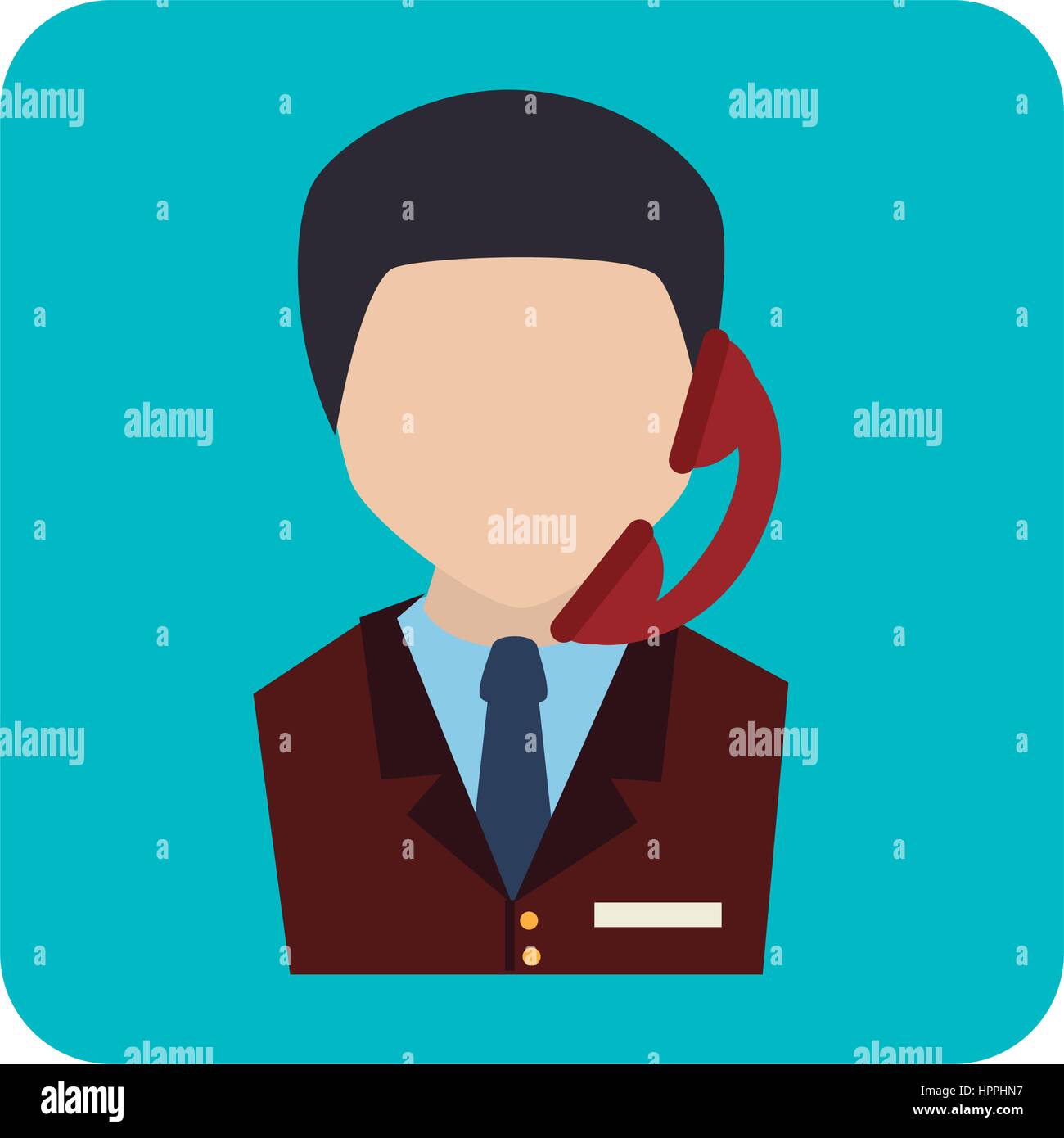 Agent centre Stock Vector Images - Alamy