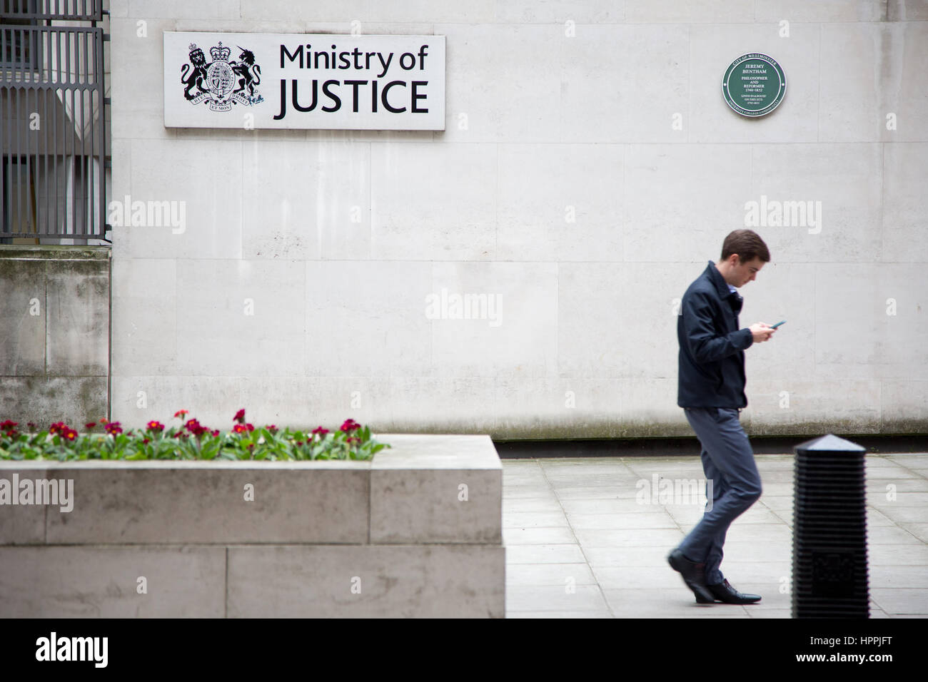 Exterior of Ministry of Justice (MoJ) exterior of building, Petty ...